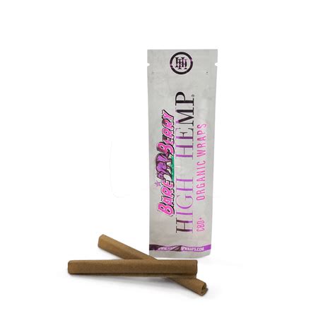 High Hemp Wraps Bear Berry Hi Life Smoke Shop