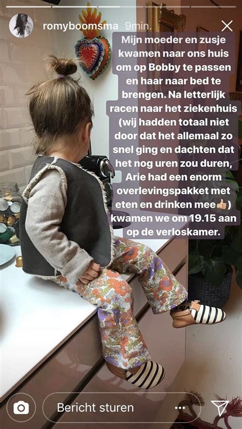 Romy Boomsma Vertelt Bevallingsverhaal Na 4 Keer Persen Kwam Onze