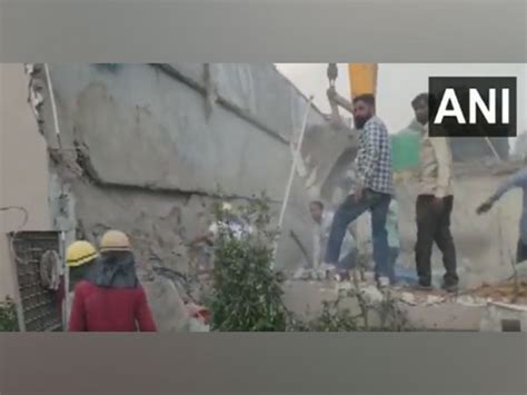 Haryana Three Storey Rice Mill Collapses In Karnal Several Workers
