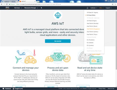 MQTT 使用 Amazon AWS IoT shadow 服务 AmebaDocs 1 0 0 文档