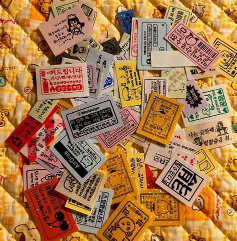 지니 ♡⁰ On Twitter 라벨스티커의 매력에 빠지다