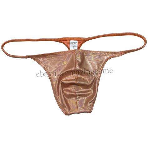 Men Gloss G String Thong Underwear Classics Pouch T Back Elastic Sex Swim Tangas Ebay