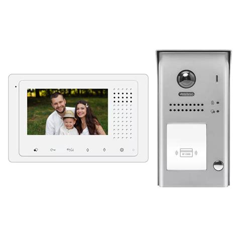 1 Apartment Video Intercom Kit Intercom Supplies