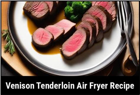 Venison Tenderloin The Perfect Dish For Air Fryer Enthusiasts