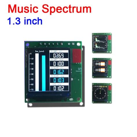รานคาออนไลนกฬาผาดโผน1 3นว TFT Music Spectrum Display Analyzer โมดลเอาตพตสมดลแบบไดนาม