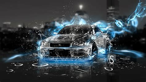 Hd Wallpaper Japan Shinjuku Gtr Car Nightlife Tokyo Skyline