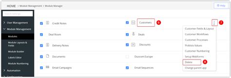 Module Management Modules Knowledge Base