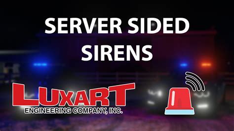Fivem Server Sided Sirens With Lvc Fleet Sirensharp Youtube