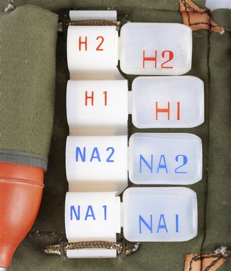 Cold War British Army NBC Vapour Detection Kit No Mk M Militaria