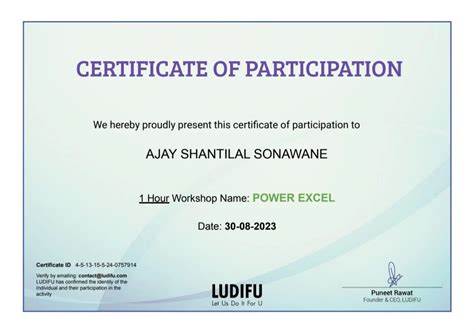 Ajay Sonawane On Linkedin Excel Ludifuacademy