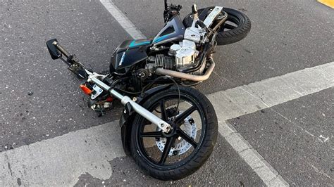 VIDEO así fue el accidente en el que murió un motociclista