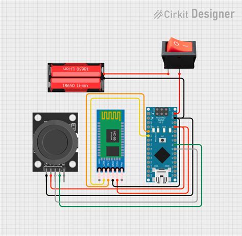 How To Use Analog Joystick Pinouts Specs And Examples Cirkit Designer