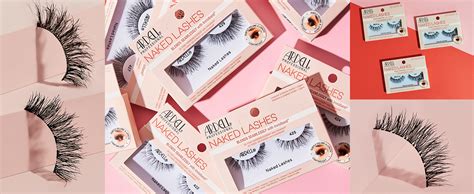 Ardell False Eyelashes Naked Black Natural Enhances Natural Lashes