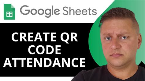 How to Create QR Code Attendance using Google Sheets | Google Sheets Tutorial 2025 - YouTube