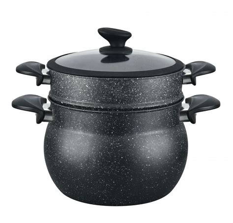 Cheffinger 8l Stainless Steel Couscous Steamer Ab 5599