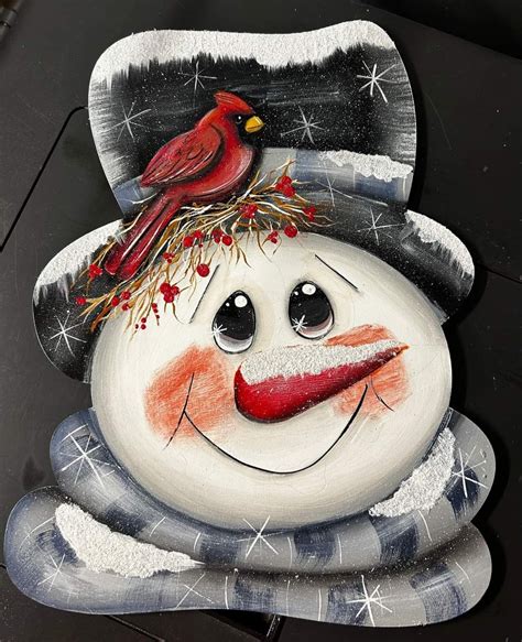Épinglé par Melissa Fowler sur Painting en Noël tableau Peinture de noël Noel