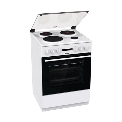 Korting Ke6a60wm White Κουζίνα Εμαγιέ ΚΩΤΣΟΒΟΛΟΣ Kotsovolos Gr