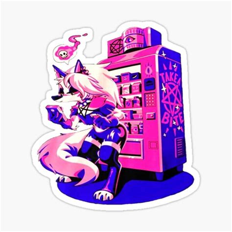 Helluva Boss Loona Sticker For Sale By Seyd Art Redbubble