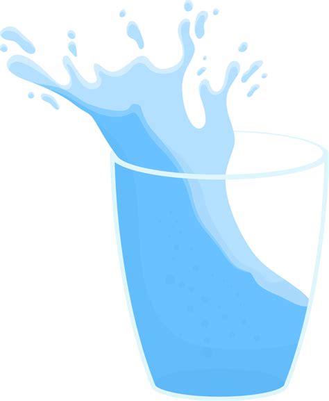 Water Splash In Glass Clipart 26749709 Png