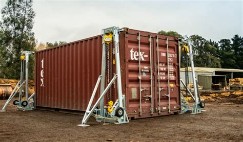 Unloading Shipping Container Jacks Exploring Side Load Shipping