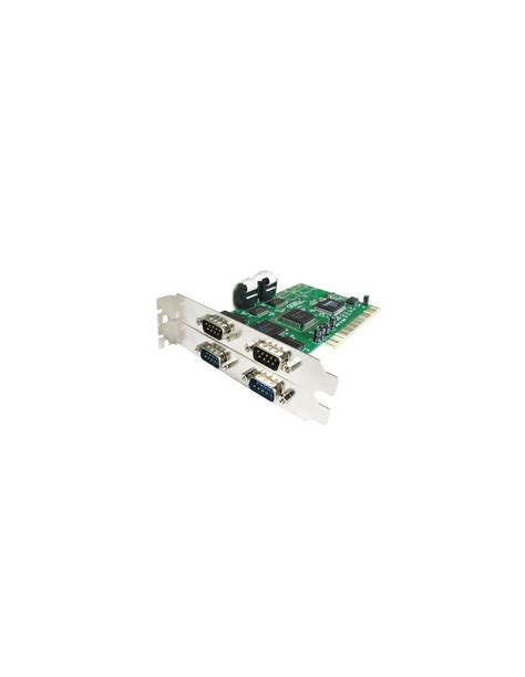 Tarjeta Adaptadora Pci De 4 Puertos Serie Rs232 Db9 Uart 16550 Doble Voltaje