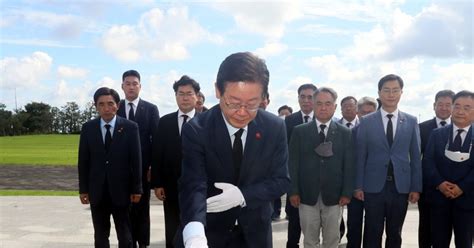 제주行 이재명 국가폭력범죄 공소시효 영구배제책임 묻겠다