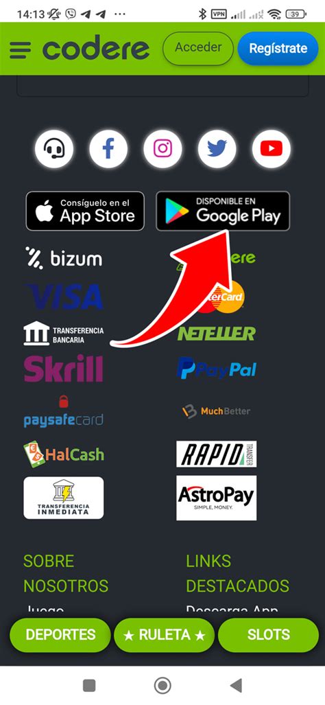 Codere App Descárgala Gratis En Tu Móvil Ios O Android Para Apostar