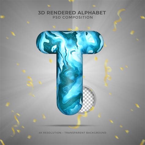 3 D レンダリング アルファベット文字 3 D 文字アルファベット フォント箔記号組成の現実的な英語のアルファベット プレミアムpsdファイル