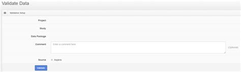 Dropdown Menus Missing Pinnacle 21