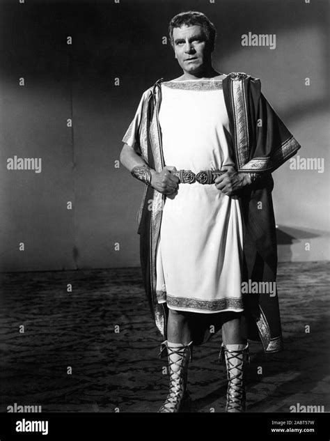Laurence Olivier As Crassus In Spartacus 1960 Director Stanley Kubrick Novel Howard Fast