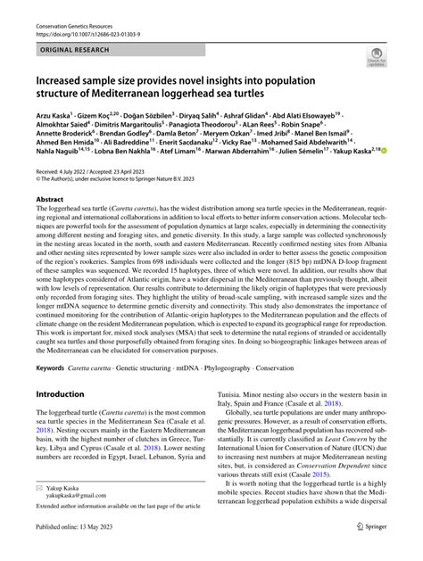 Pdf Increased Sample Size Provides Novel Insights Into Population Structure Of Mediterranean
