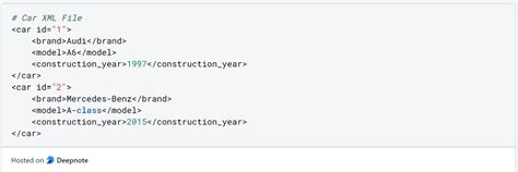 Was Ist Eine Xml Datei Data Basecamp