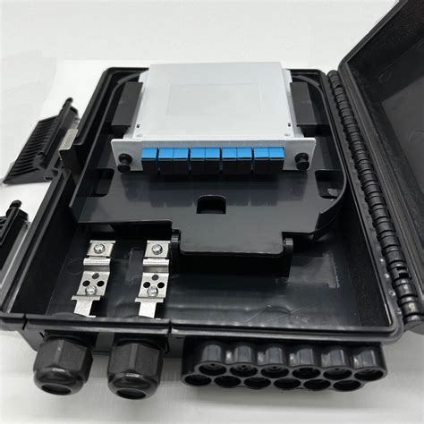 Nap Box 8 Port Fiber Splitter Box Ftth Insert Type Fiber Optic Distribution Box For Plc Splitter