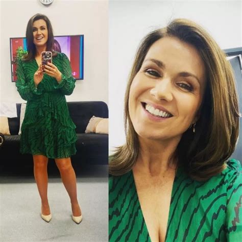 Gmb Host Susanna Reid Wows Fans As She Shows Off Golden Pins In Flirty Dress Daily Star