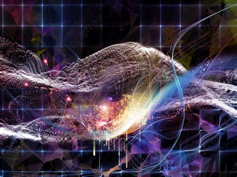 가상 시각화 구성 요소를 사용한 기술 배경의 디지털 꿈 시리즈 추상 구성 사진 및 무료 다운로드를위한 그림 Pngtree