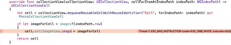 Swift Unexpectedly Found Nil For Optional Value Which Is Not Nil