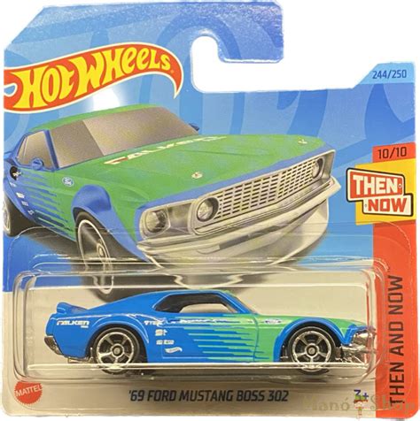 Hot Wheels Then And Now Ford Mustang BOSS