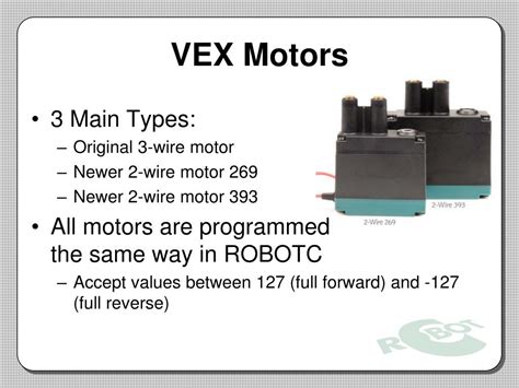 Ppt Robot C For Vex On Site Professional Development Powerpoint
