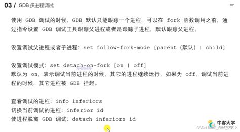 父子进程区别与gdb多进程调试多进程与父子进程的区别 Csdn博客