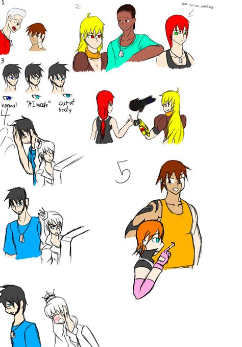 Rvbrwby Sketchdump 2 By Sketchingchaos On Deviantart