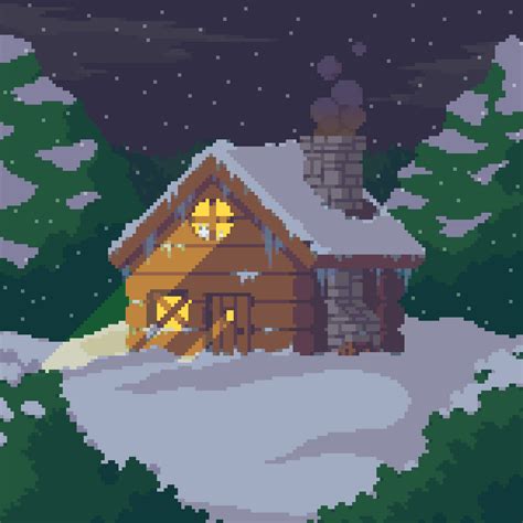Cozy Cabin Oc Rpixelart