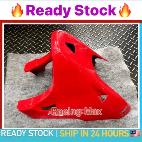 SUZUKI PANTHER TXR TXR GAMMA GAMA LOWER COWLING BRACKET BAJAK COVER MERAH CHILI
