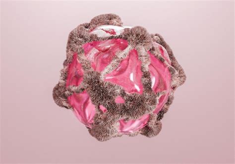 Premium Photo Abstract 3d Liquid Orb With Fuzzy Container