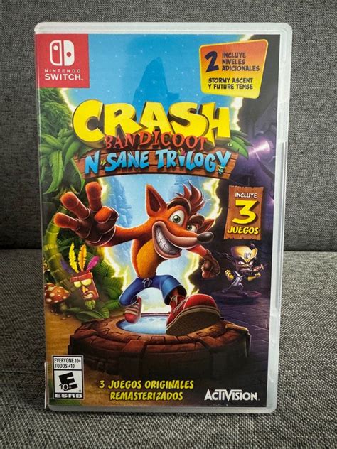 Crash Bandicoot N Sane Trilogy Nintendo Switch Used Physical