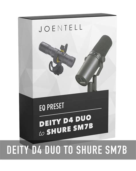 Deity V-Mic D4 Duo to Shure SM7B – rawpresets