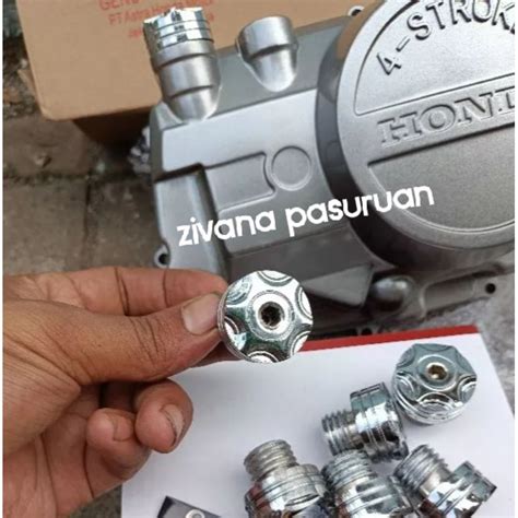 Jual Baut Tutup Oli Besi New Baut Tap Oli Besi New Pnp All Honda
