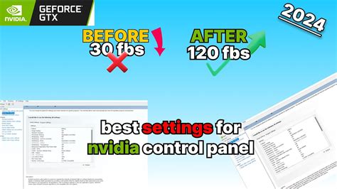 Best Settings For Nvidia Control Panel In 2024 Max Fbs For Gaming YouTube