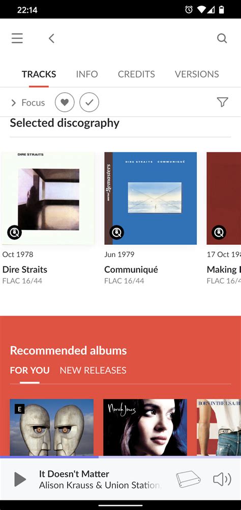 Roon 18 On Android Smartphones Ui Issues Android Roon Labs Community
