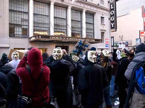 Photos When Anonymous Attacks Cnet