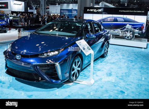 New York Ny 1 April 2015 The Toyota Hydrogen Fuel Cell Powered